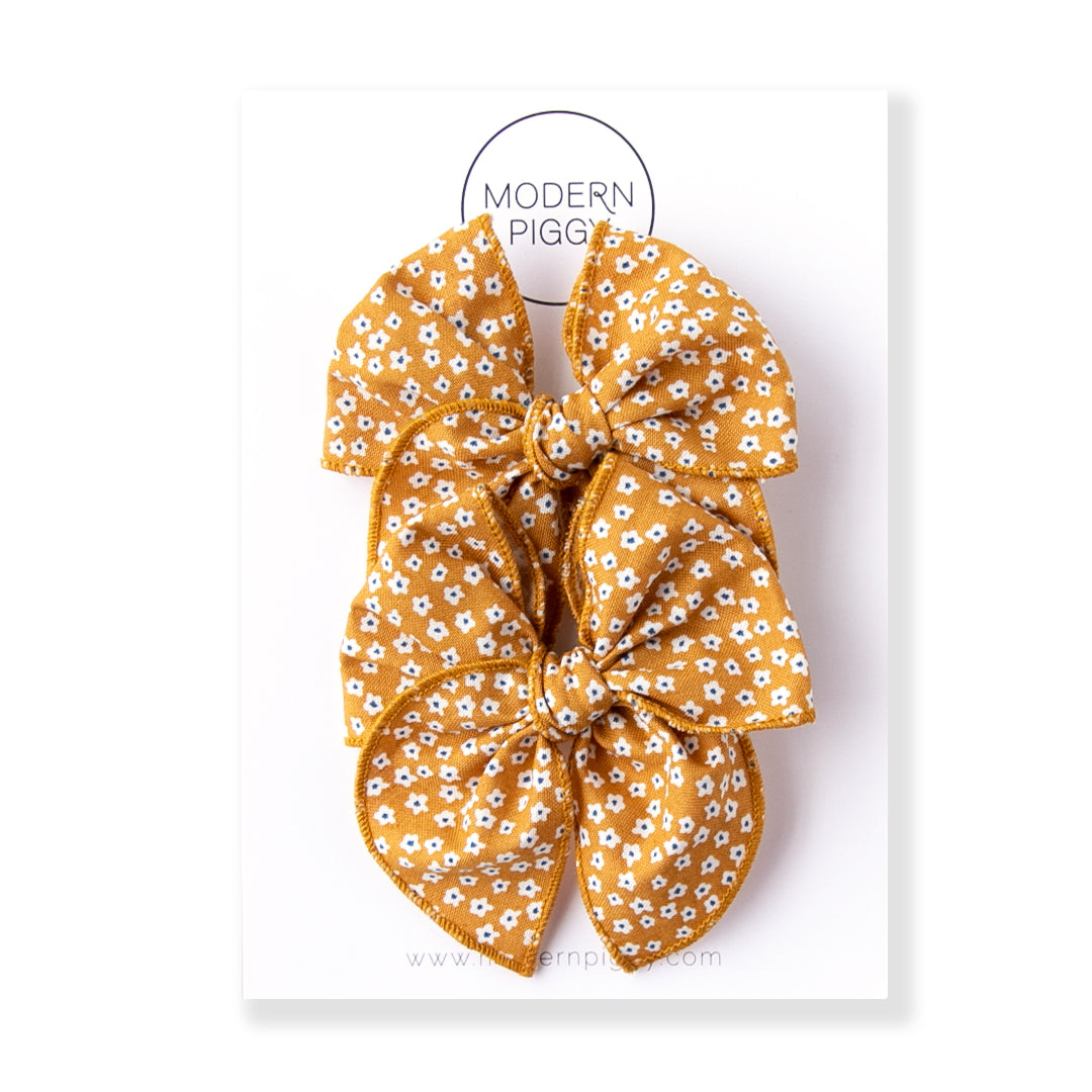 Alice | Pigtail Set - Petite Party Bow – Modern Piggy