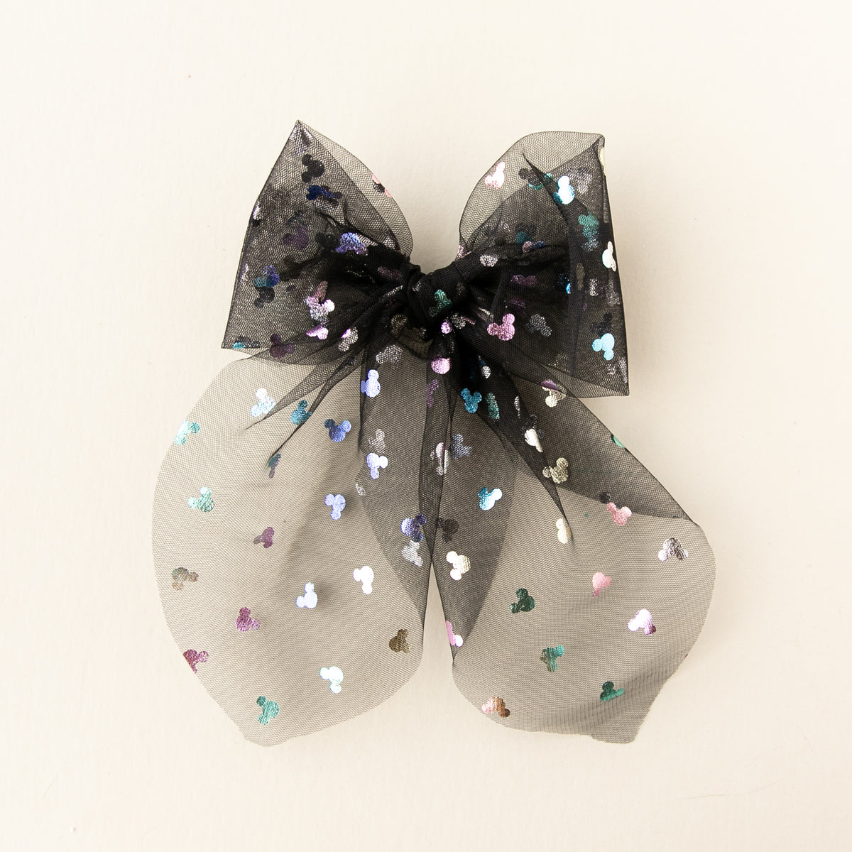 Bibbidi Bobbidi - Black | Tulle Statement Bow – Modern Piggy
