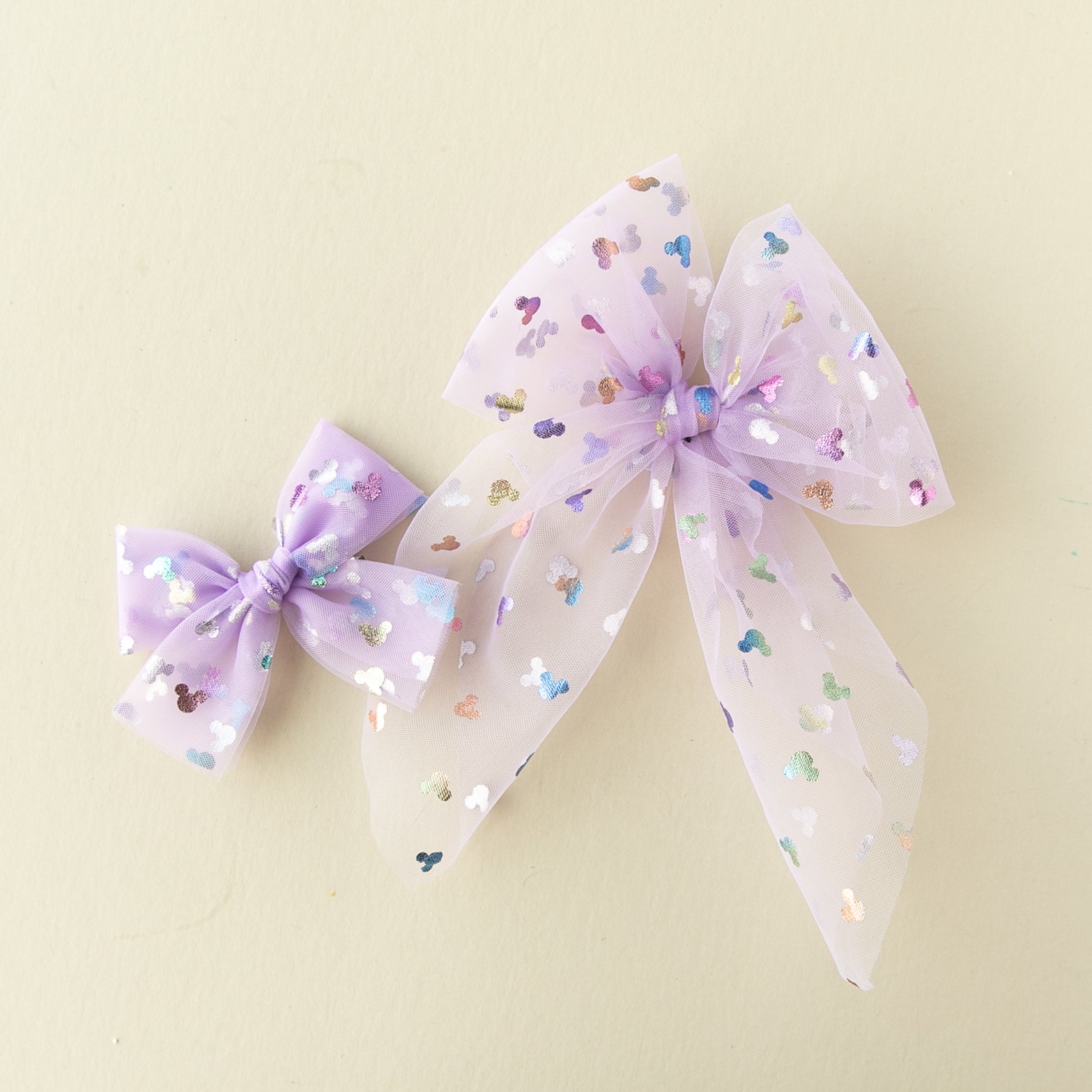 Bibbidi Bobbidi - Purple | Tulle Statement Bow – Modern Piggy